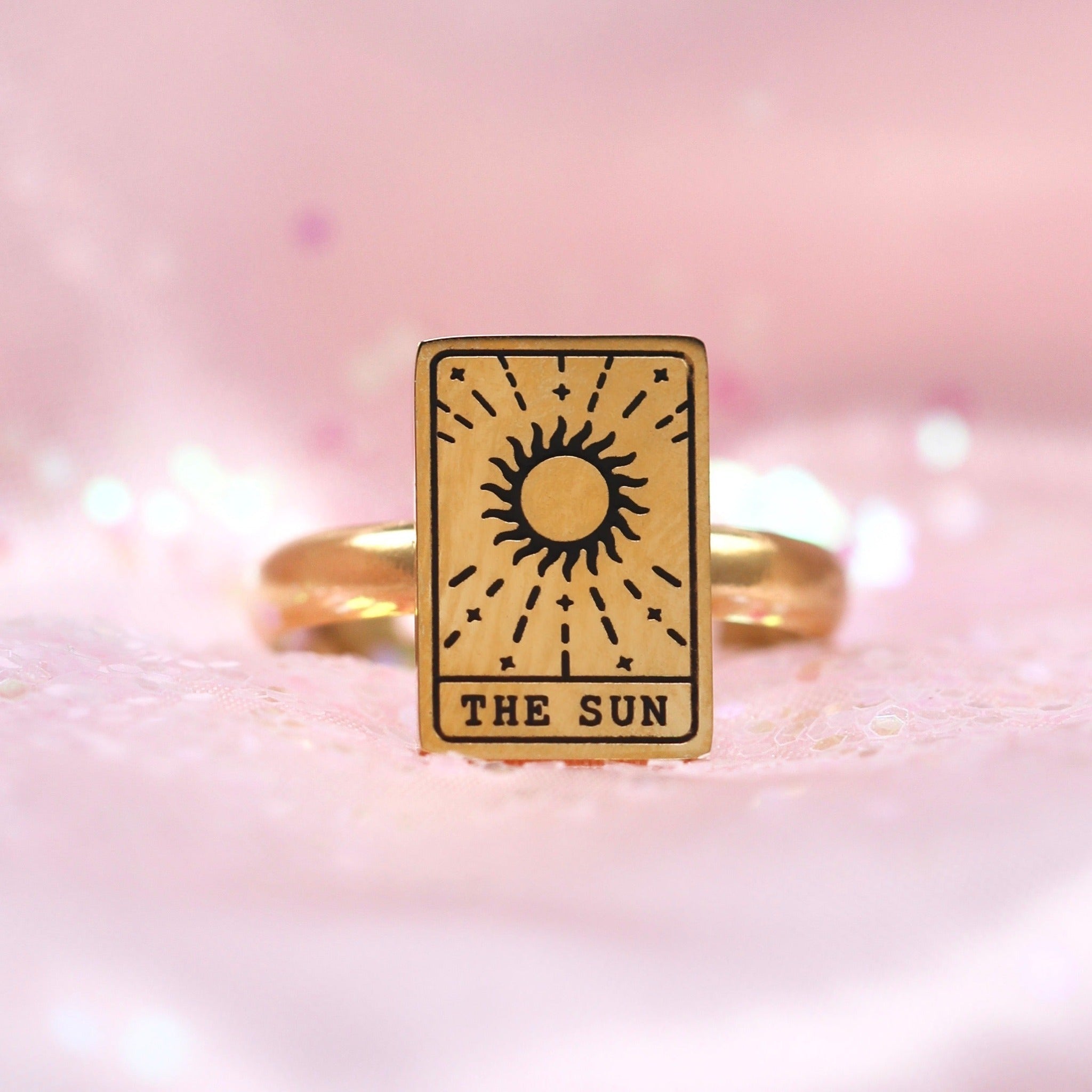 The Sun Tarot Card Ring – Shipping Department